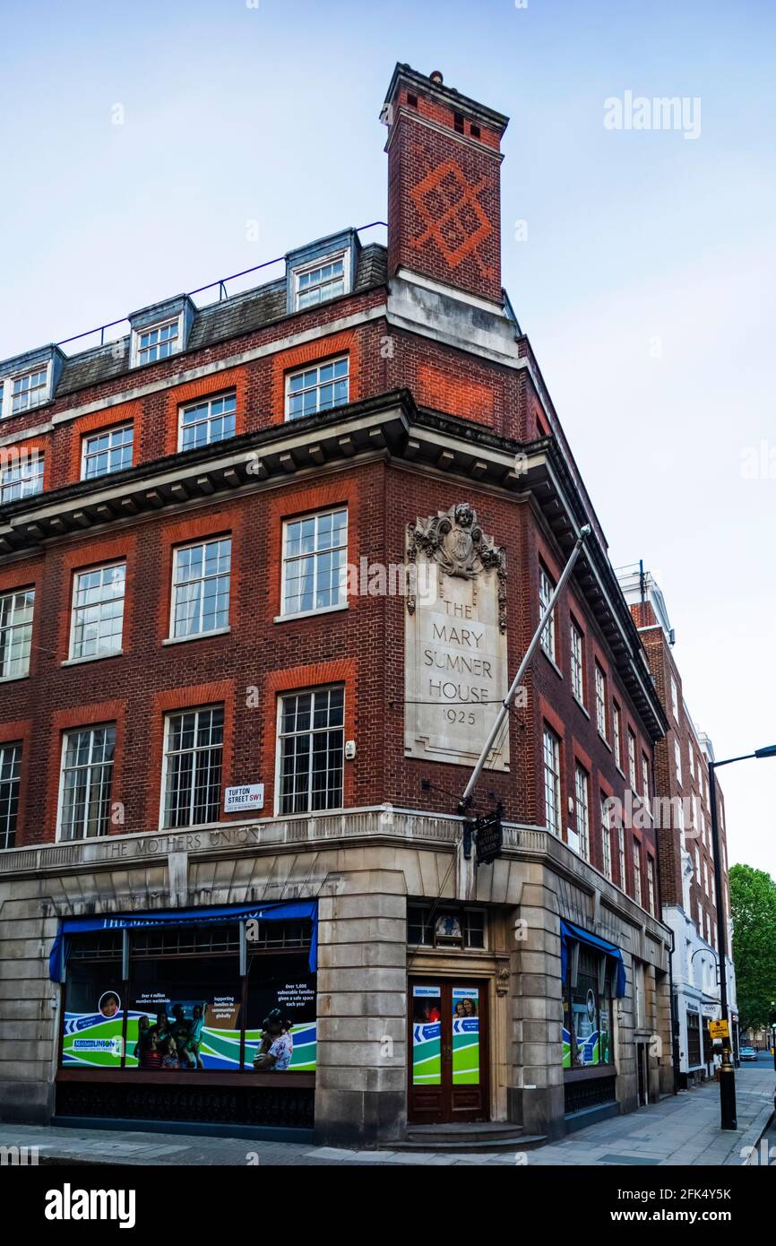 England, London, Westminster, Tufton Street, The Mary Sumner House, The ...