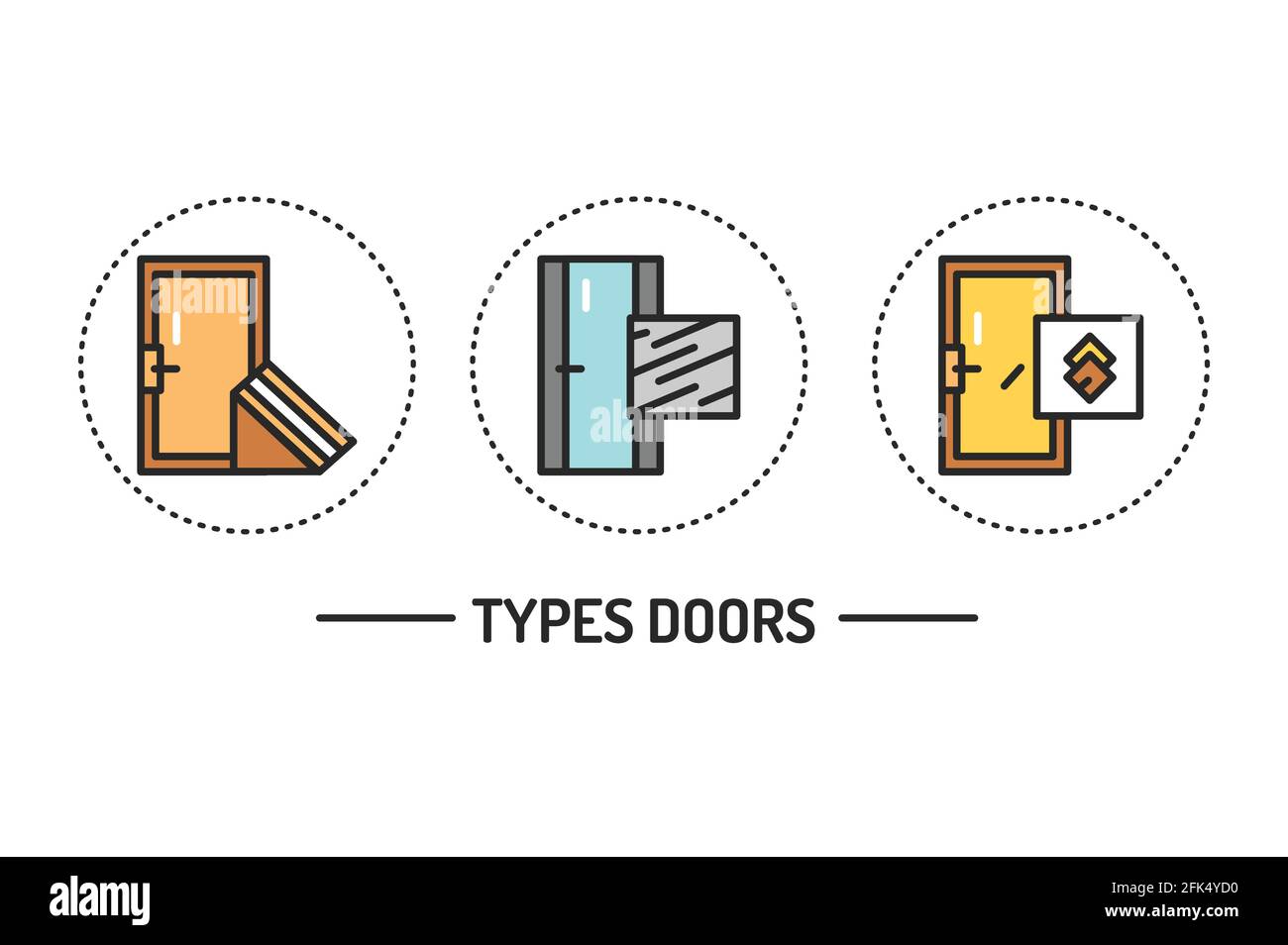 Doorway page Stock Vector Images - Alamy