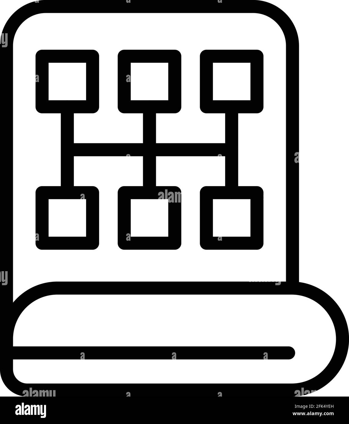 Development strategy icon. Outline Development strategy vector icon for ...