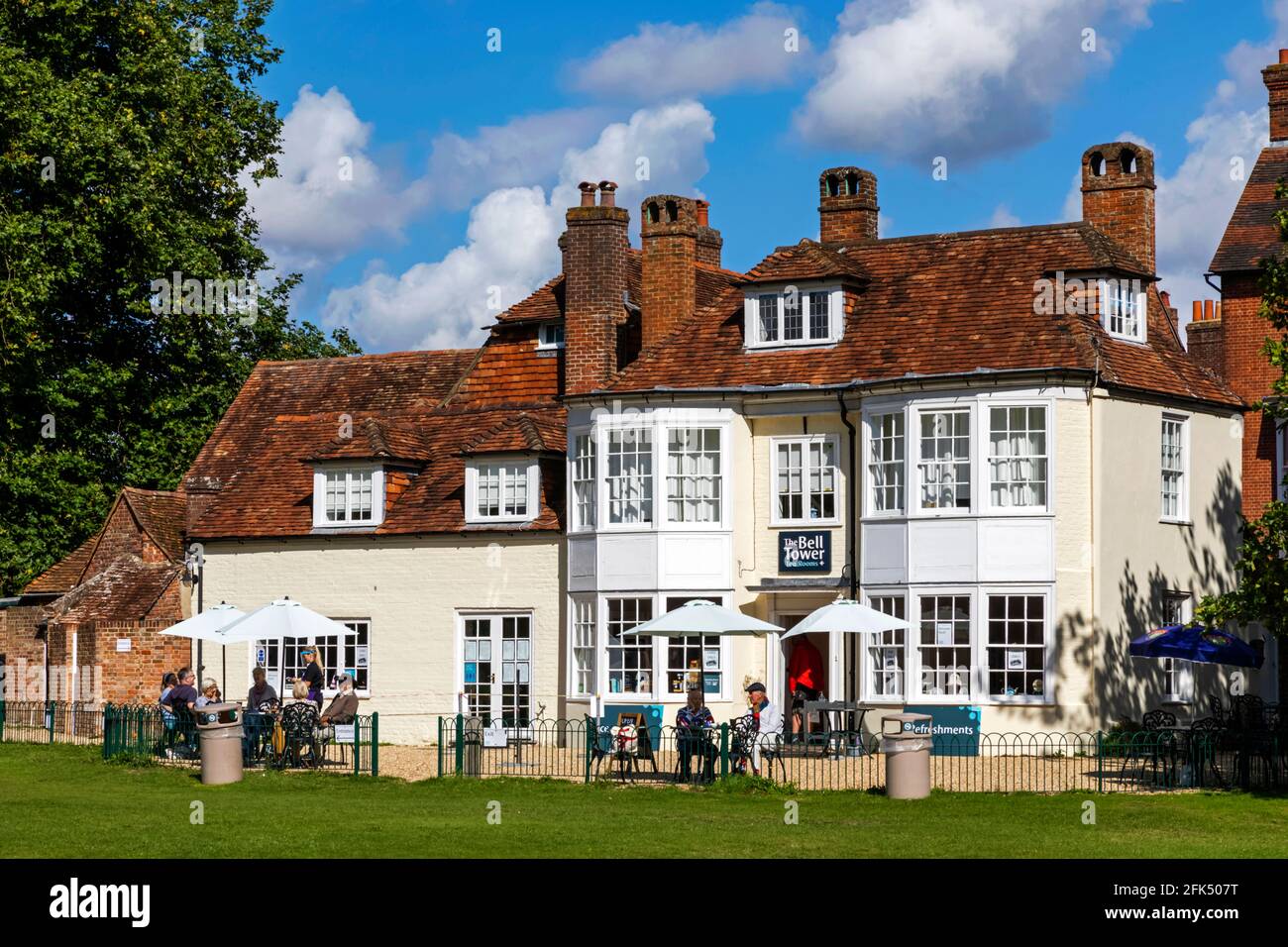 Bell tower tea room salisbury hi-res stock photography and images - Alamy