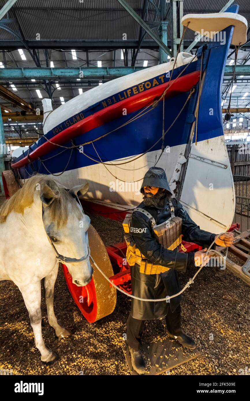 England, Kent, Chatham, The Historic Dockyard, RNLI Lifeboat Museum ...