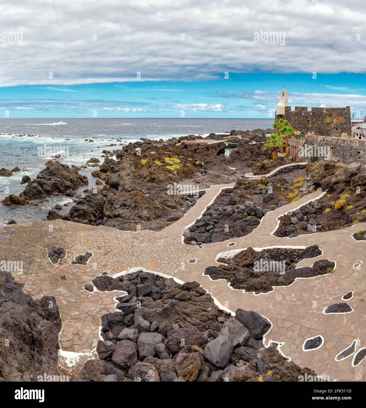 The natural pools of garachico caleton hi-res stock photography and ...