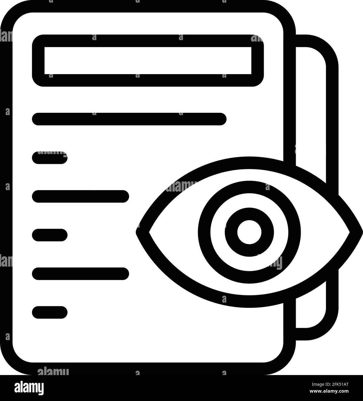 Realization tasks icon. Outline Realization tasks vector icon for web ...