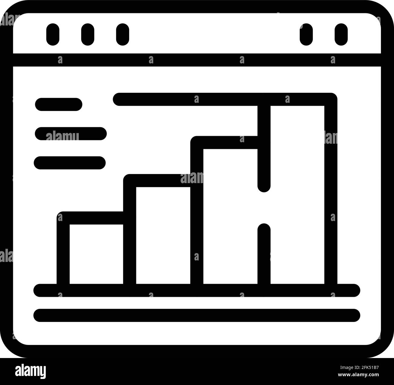 Strategic realization icon. Outline Strategic realization vector icon ...