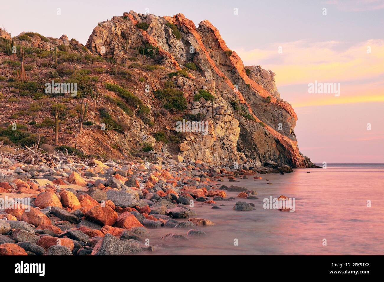 North America, Mexico ,Baja California Sur, El Sargento, Sea of Cortez ...