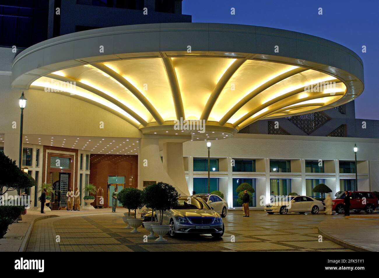 The Ritz-Carlton Hotel Doha, Doha, Qatar, Arabian Peninsula Stock Photo ...