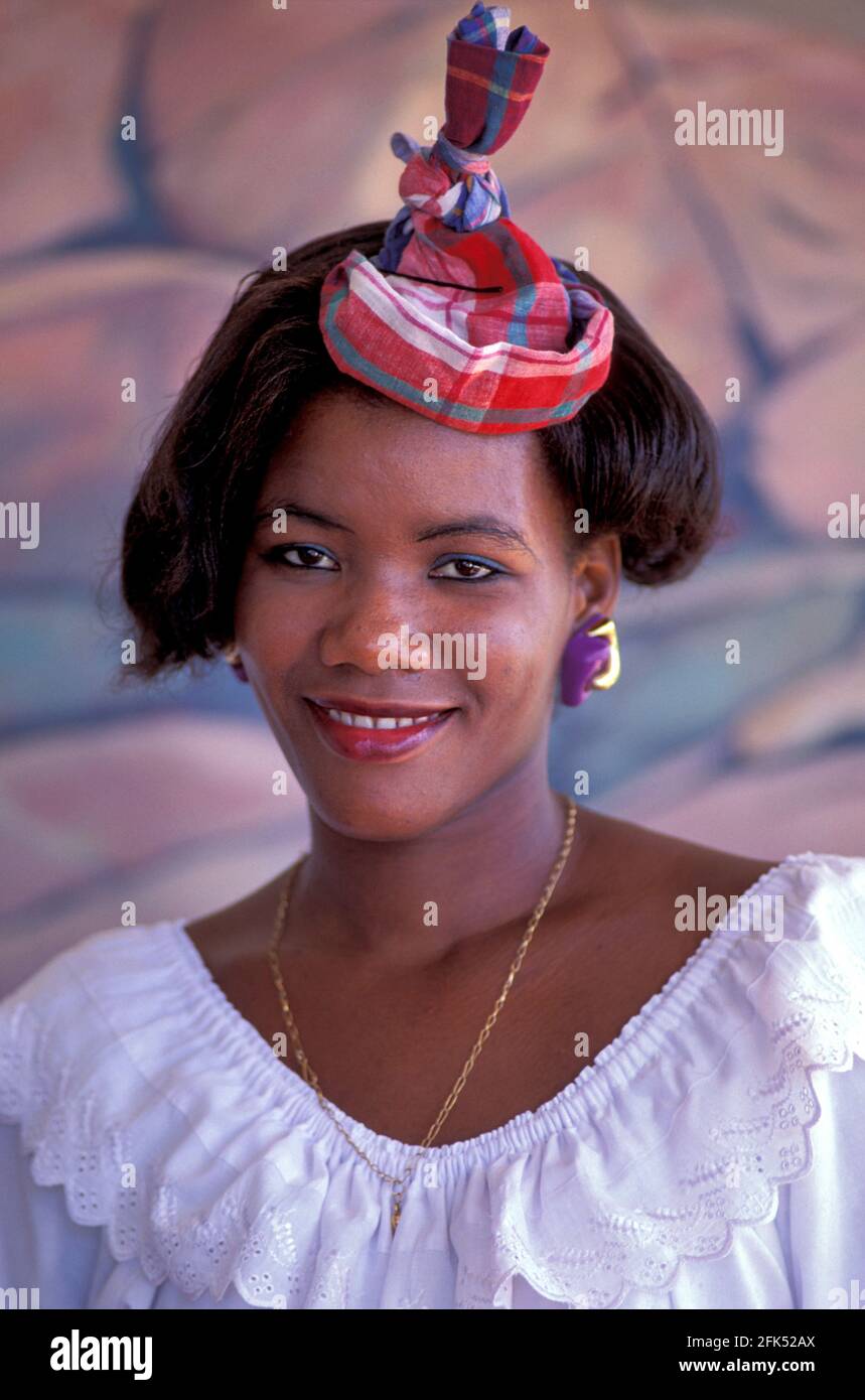 North America, West Indies, Lesser Antilles, Caribbean, St.Lucia, local ...