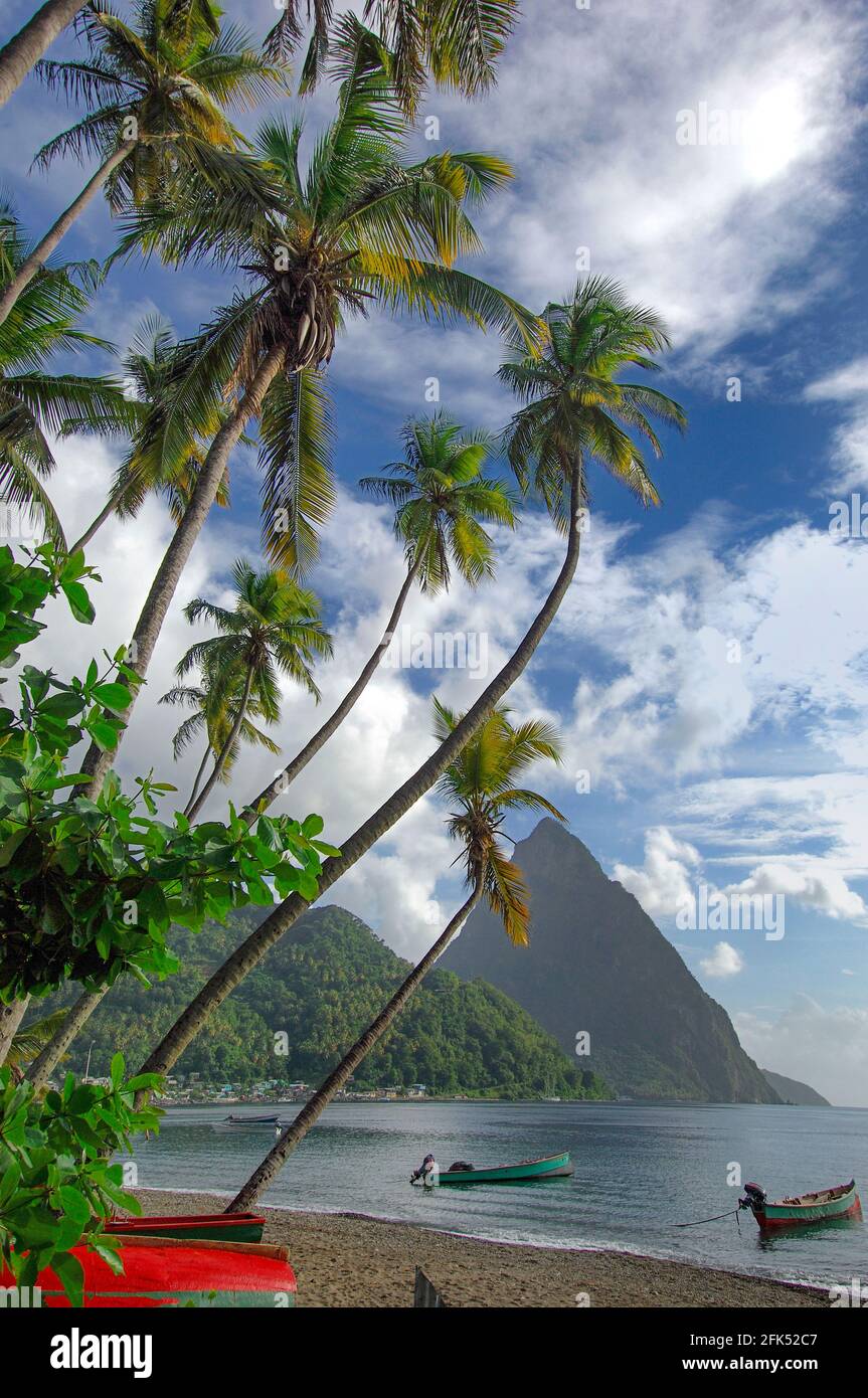 North America, West Indies, Lesser Antilles, Caribbean, St.Lucia ...