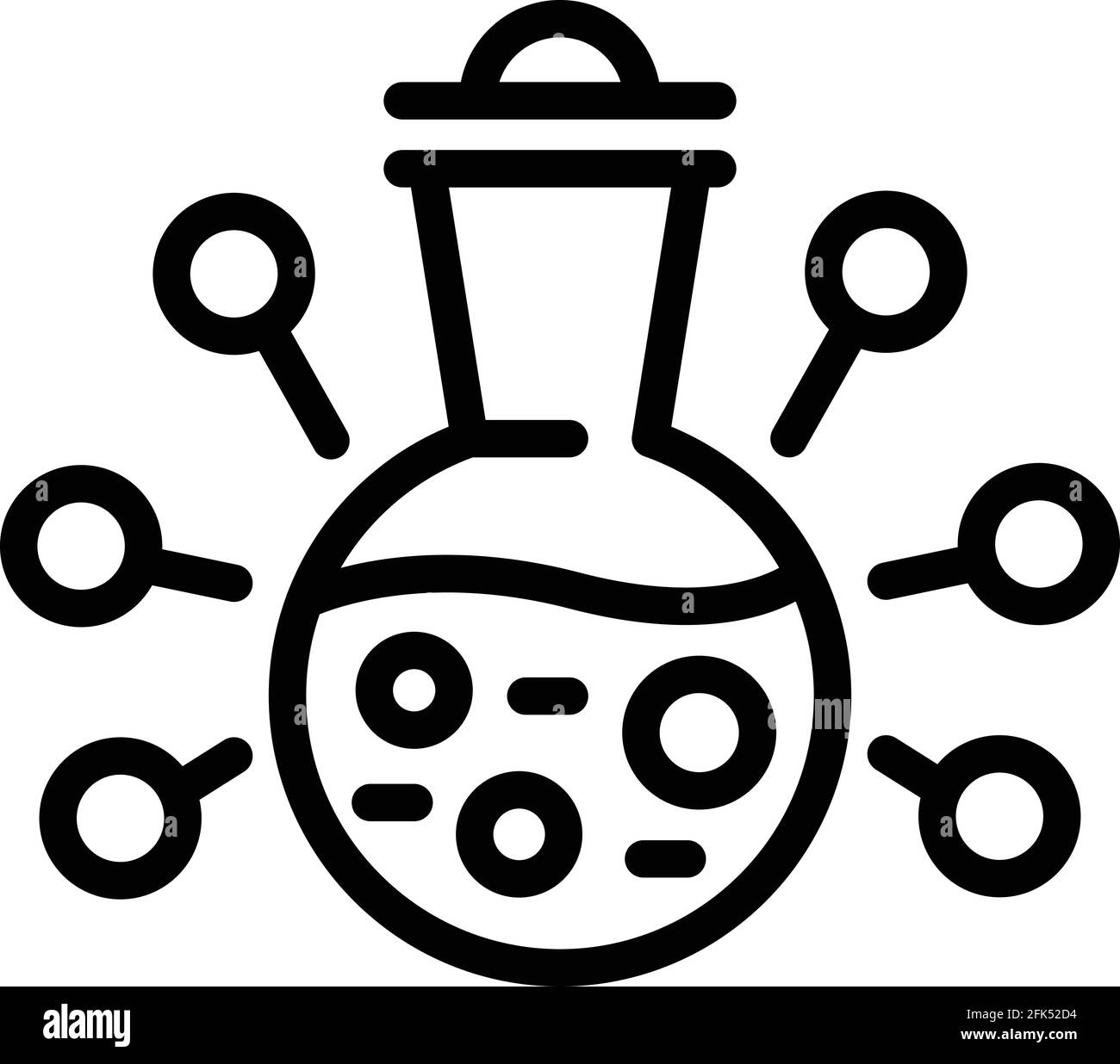 Research realization icon. Outline Research realization vector icon for ... Research realization icon. Outline Research realization vector icon for ...