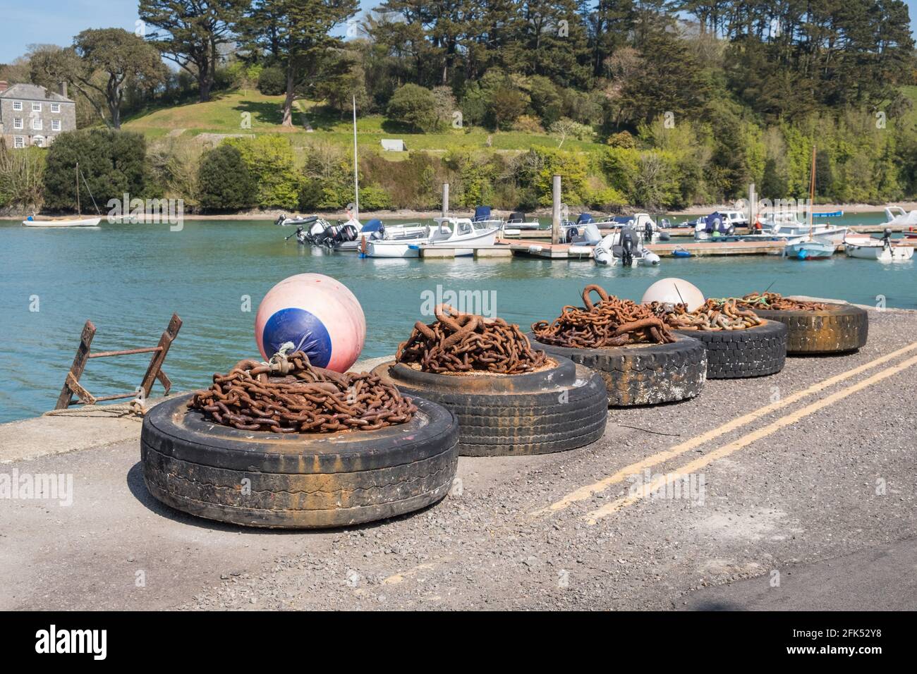 Mooring buoys in car park hi-res stock photography and images - Alamy