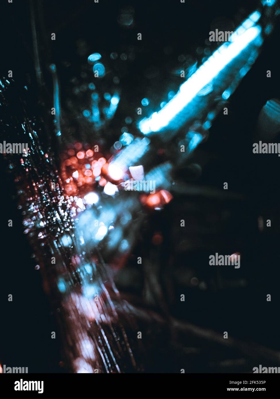 Abstract Night City Wallpaper