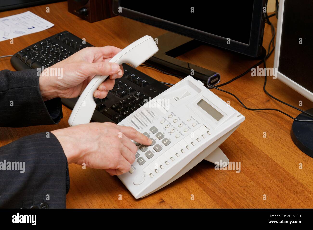 Dialing a phone hi-res stock photography and images - Alamy