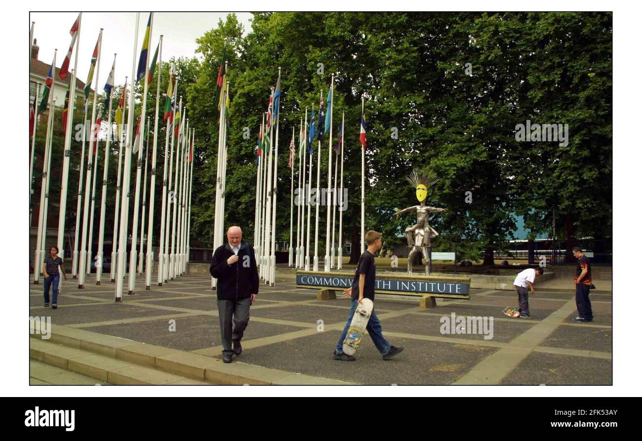 The Commonwealth Institute in west London.pic David Sandison 26/8/2003 ...