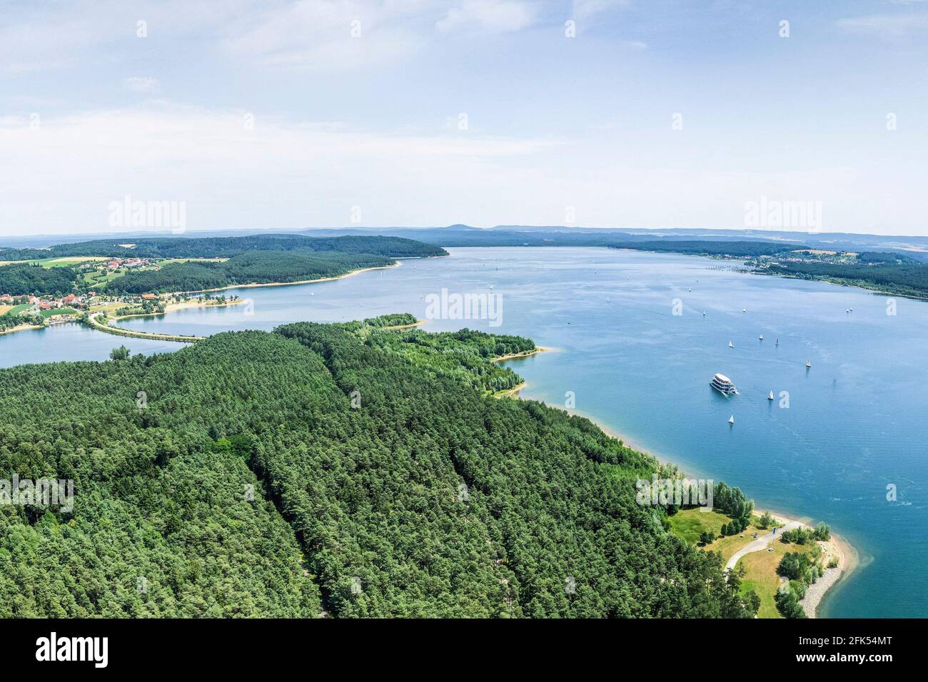 Brombachsee dam hi-res stock photography and images - Alamy