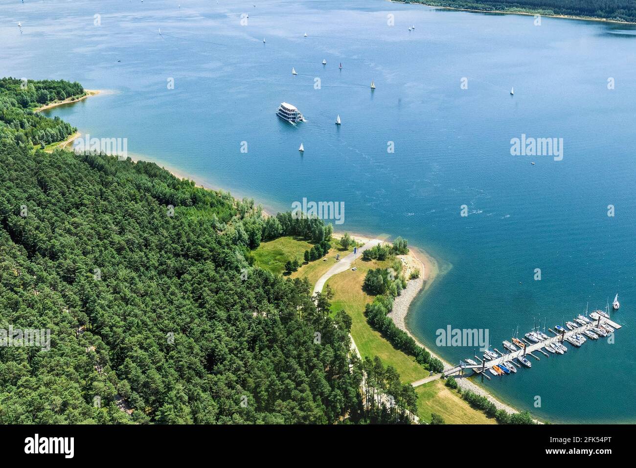Brombachsee dam hi-res stock photography and images - Alamy