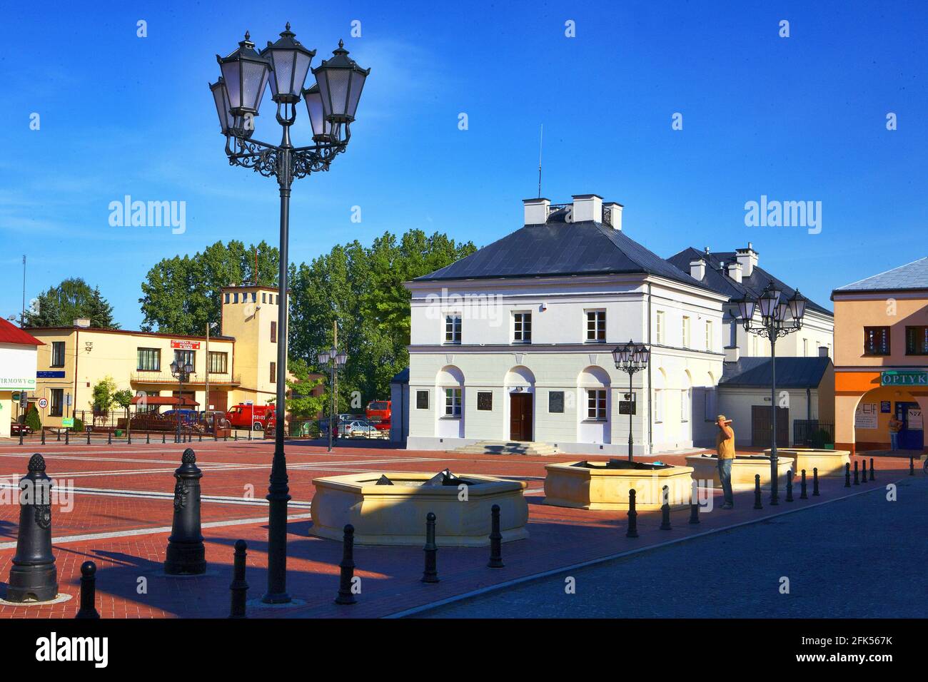 Poland, Warka, town hall, Masovia voivodeship Stock Photo - Alamy