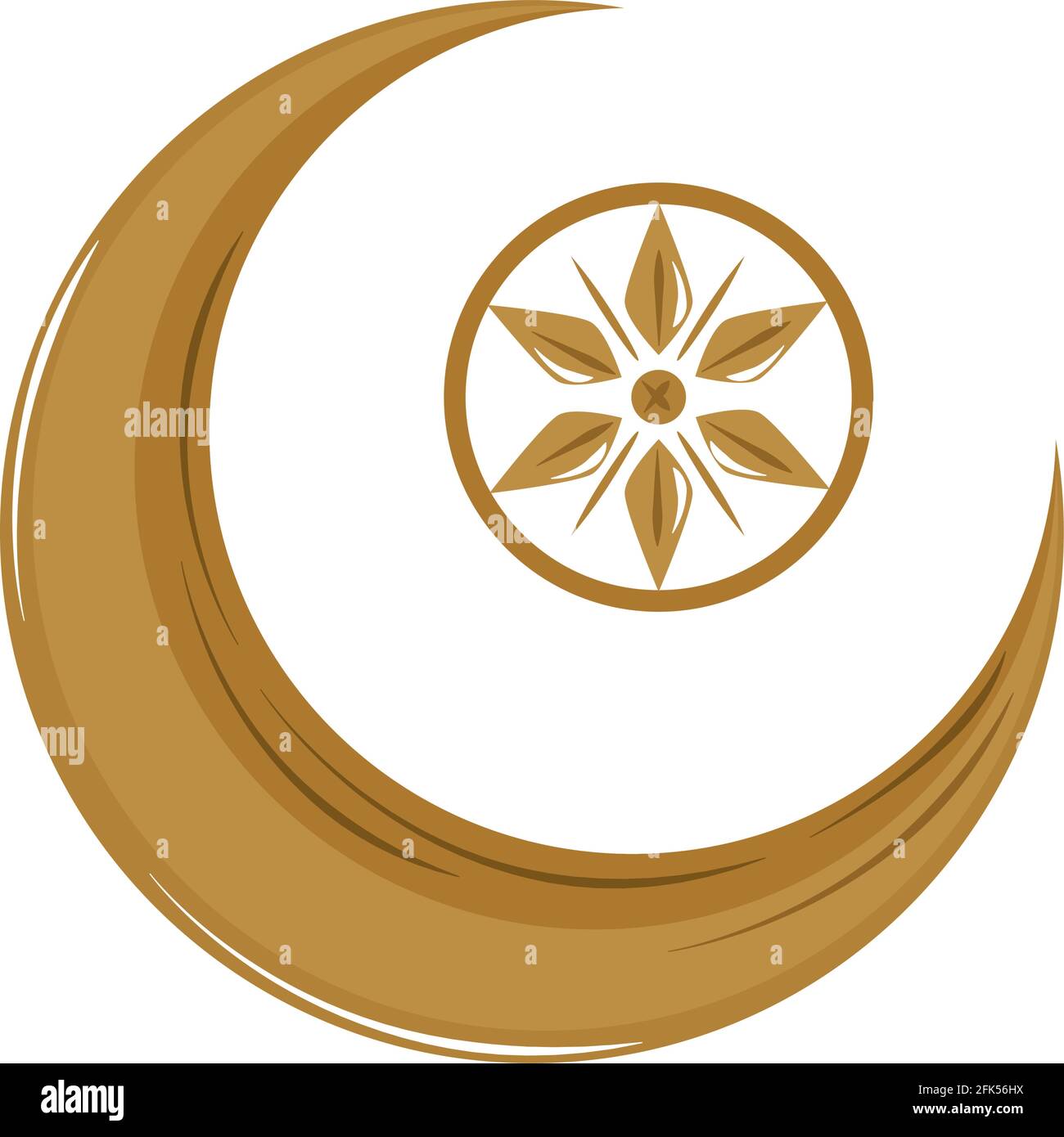 Drawing half moon shape Cut Out Stock Images & Pictures - Alamy