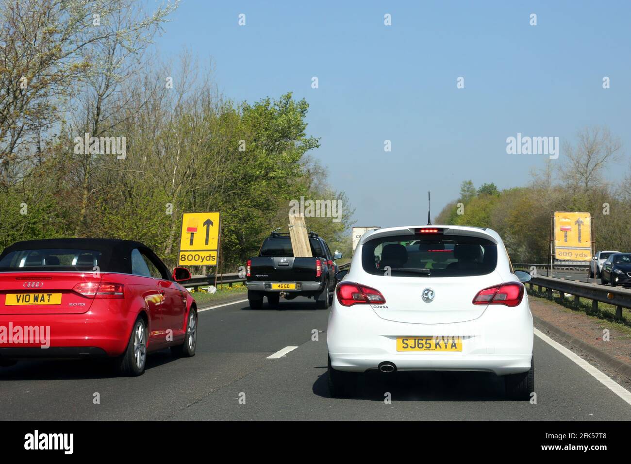 Lane Closure on A78 from Dutch House Roundabout Traffic builds up on ...