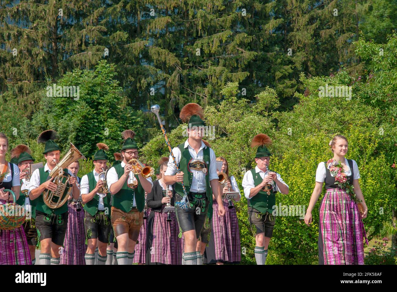 125 Jahre Jubiläum der Musikkapelle Piding im Berchtesgadener ...