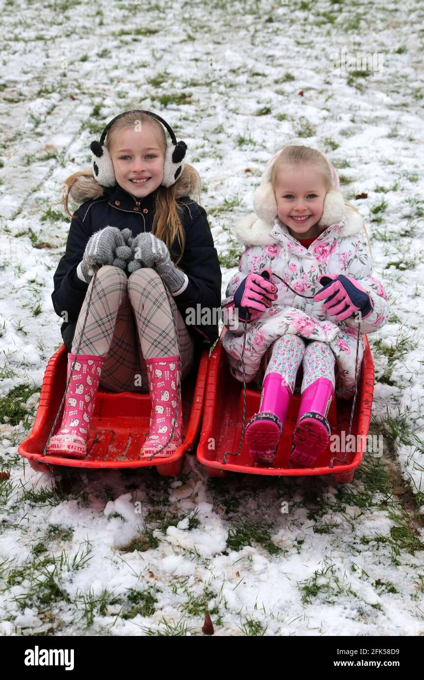 Plaatic sledge hi-res stock photography and images - Alamy