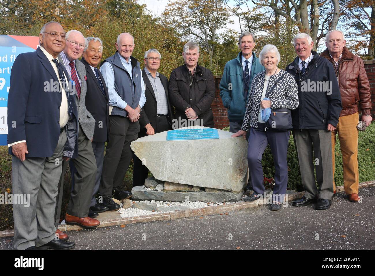 Ballochmyle Estate near Mauchline, Ayrshire, Scotland, UK where the old ...