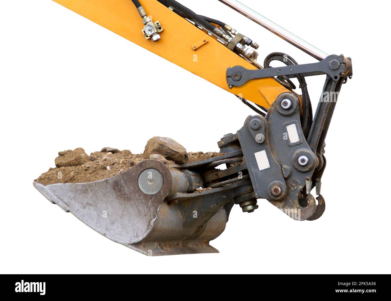 Backhoe loader Cut Out Stock Images & Pictures - Alamy