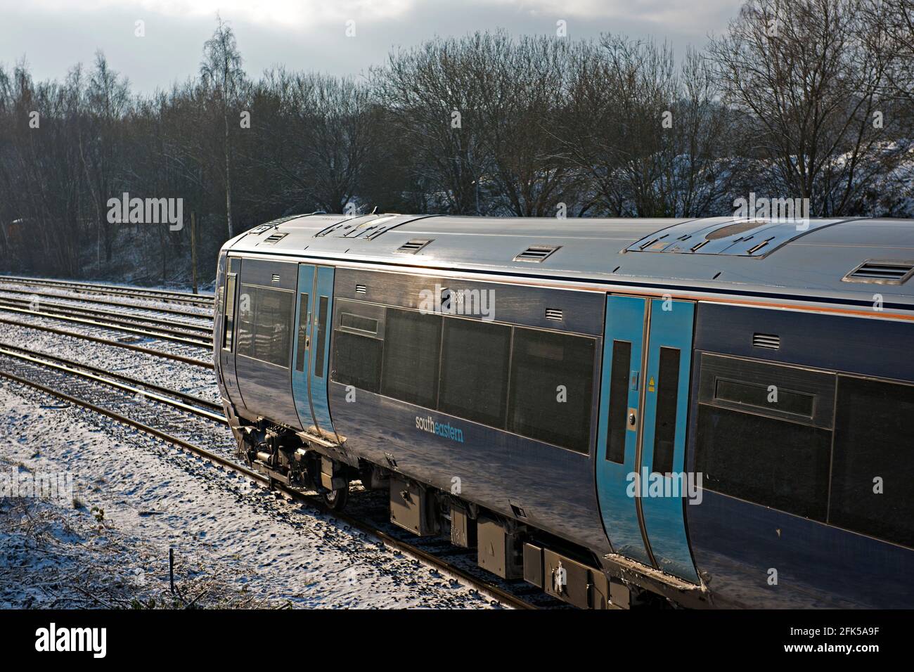 British Rail class 375 Electrostar electric multible unit just north of ...