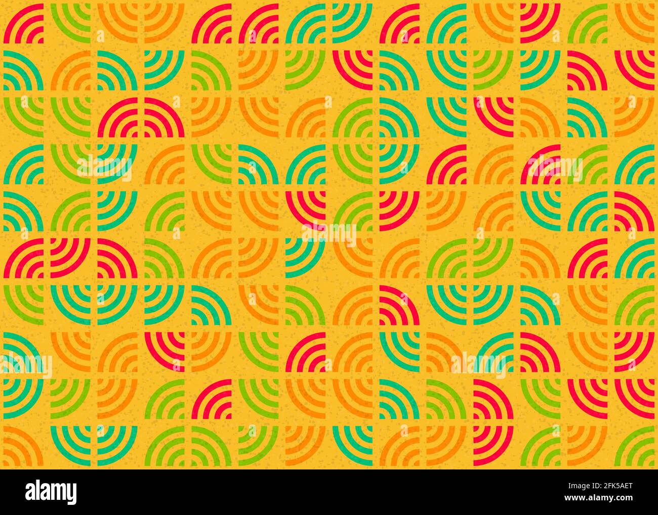 Abstract Geometrical generative computational art illustration Stock ...