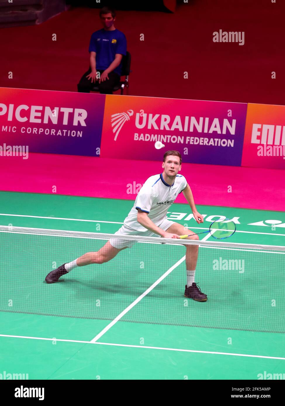 2021 european badminton championships hi-res stock photography and ...