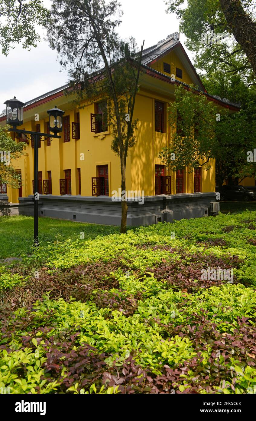 The Jingjiang princes palace compound built in the later 14th century ...