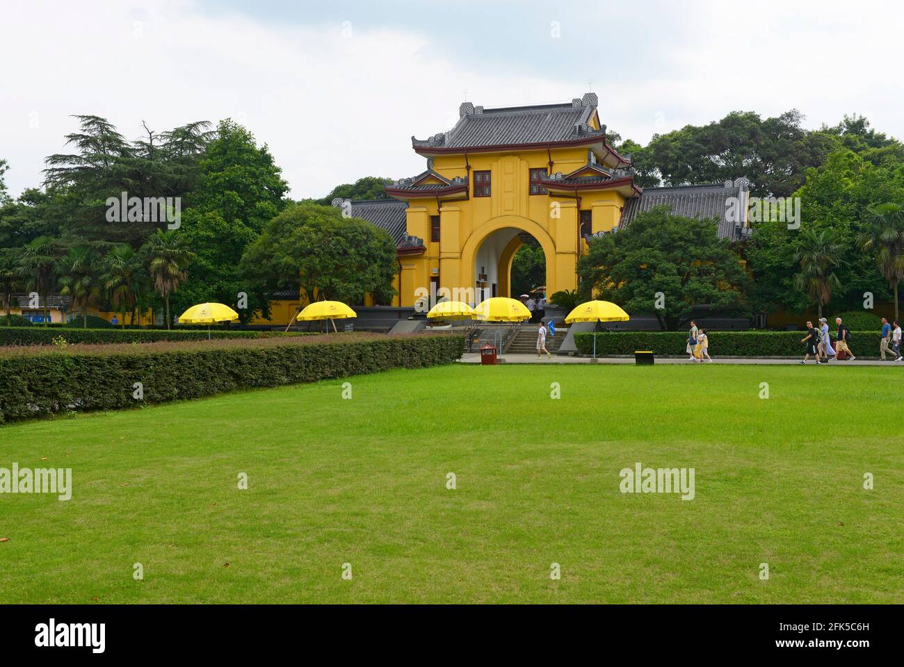 The Jingjiang princes palace compound built in the later 14th century ...