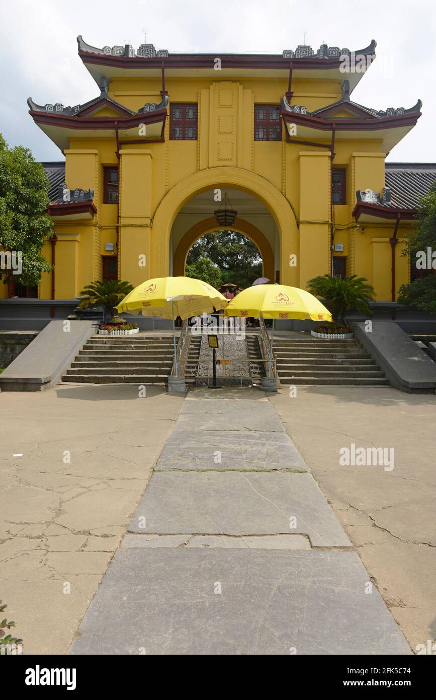 The Jingjiang princes palace compound built in the later 14th century ...