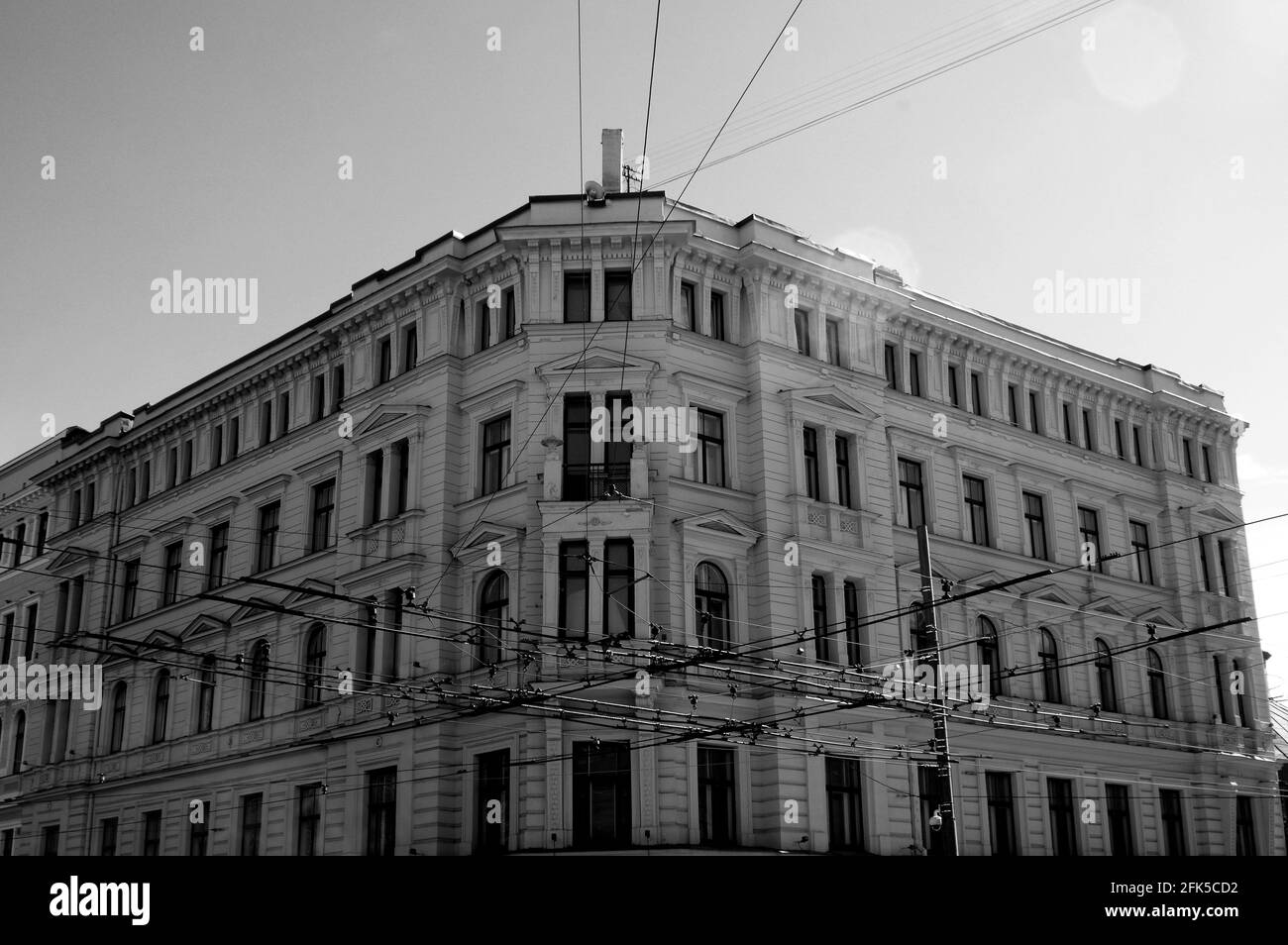 Building architecture in eastern Europe Stock Photo - Alamy