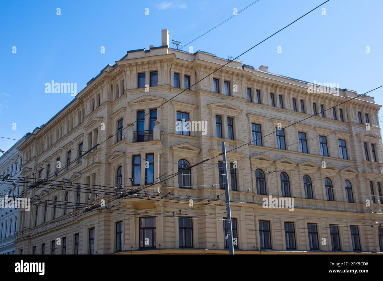Building architecture in eastern Europe Stock Photo - Alamy