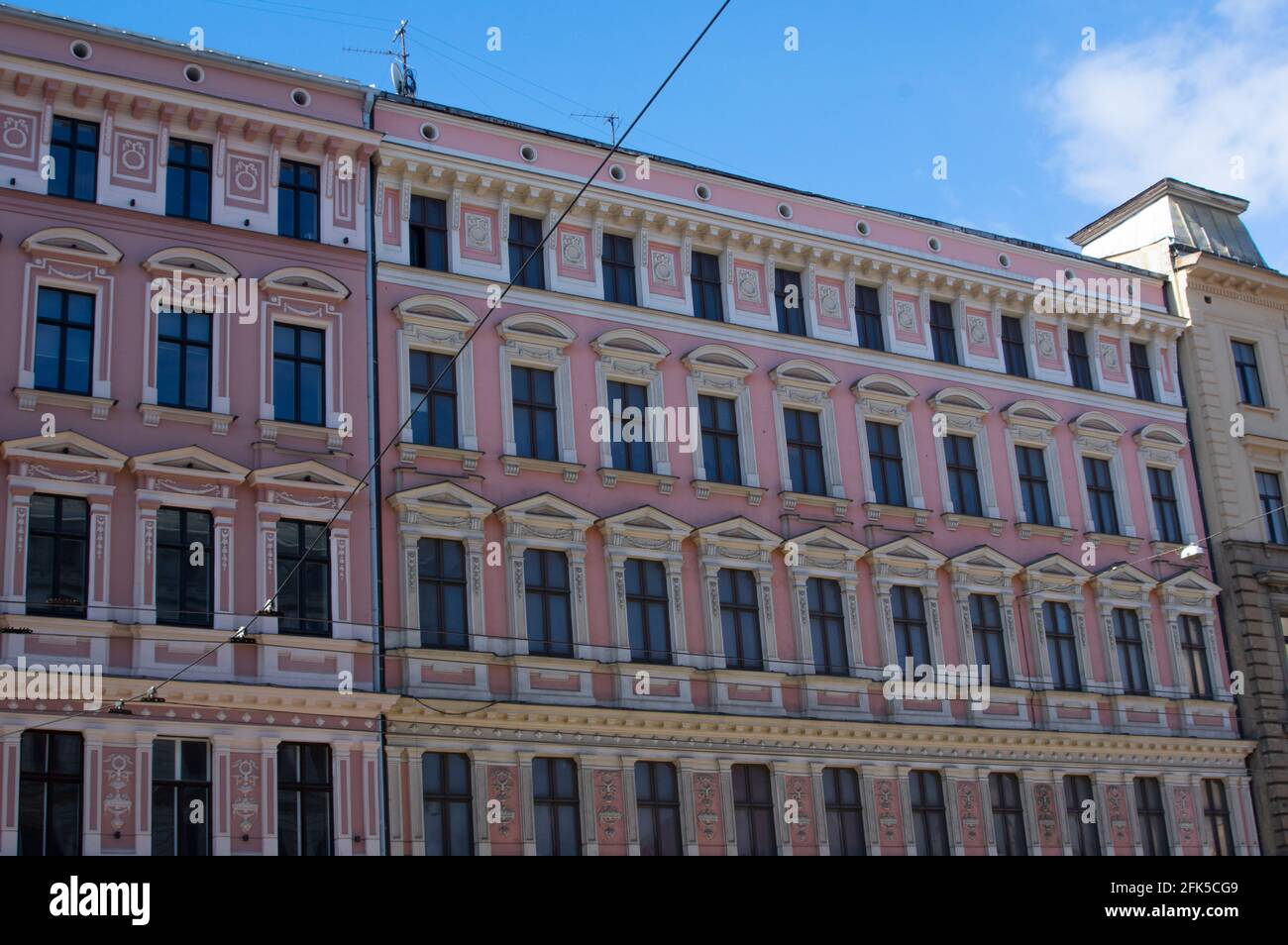 Building architecture in eastern Europe Stock Photo - Alamy