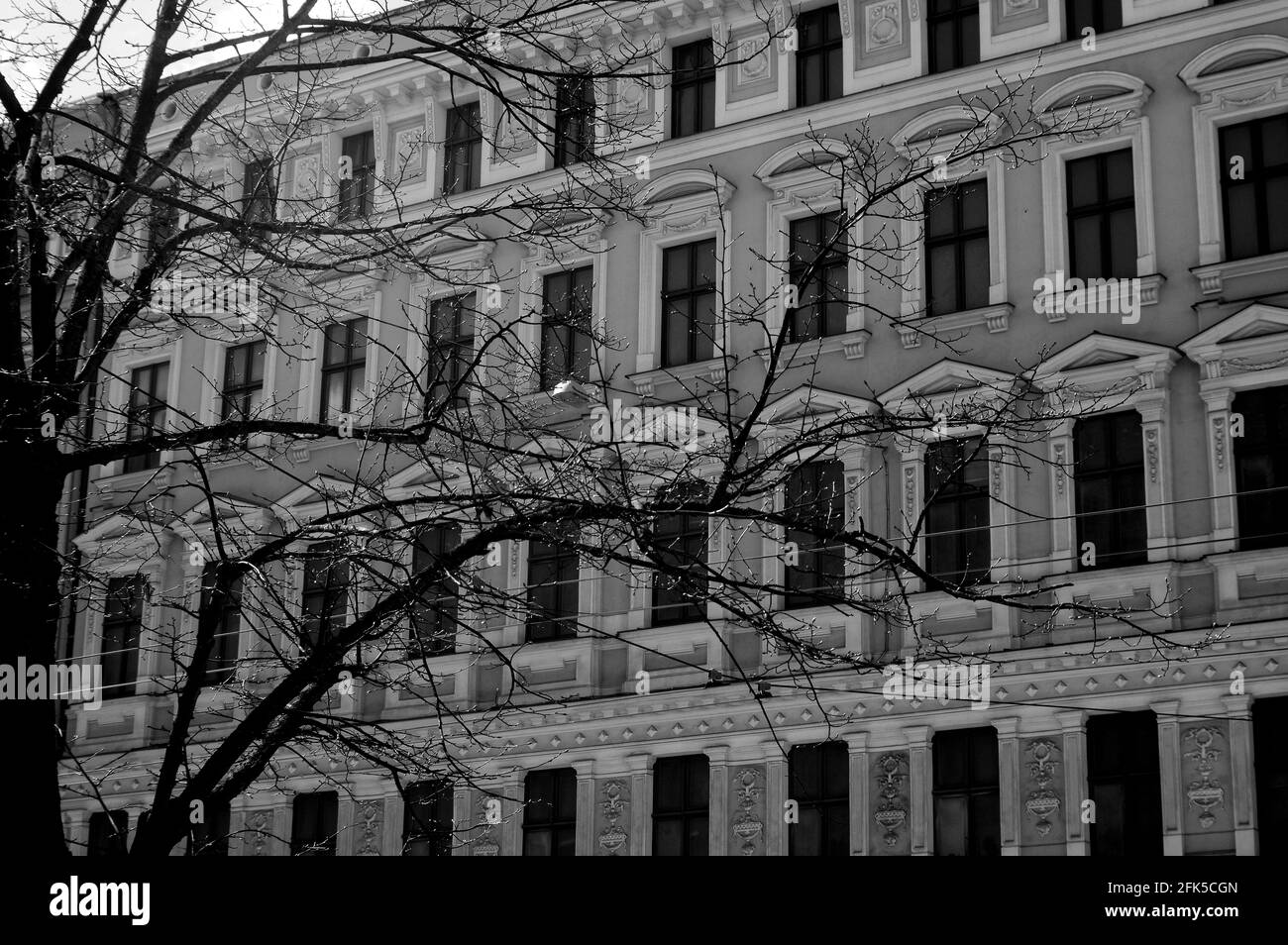 Building architecture in eastern Europe Stock Photo - Alamy