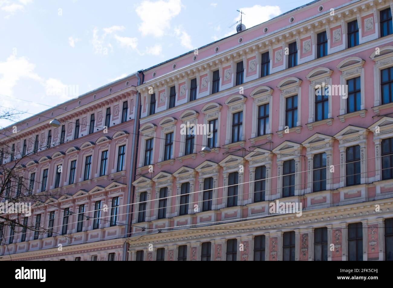 Building architecture in eastern Europe Stock Photo - Alamy