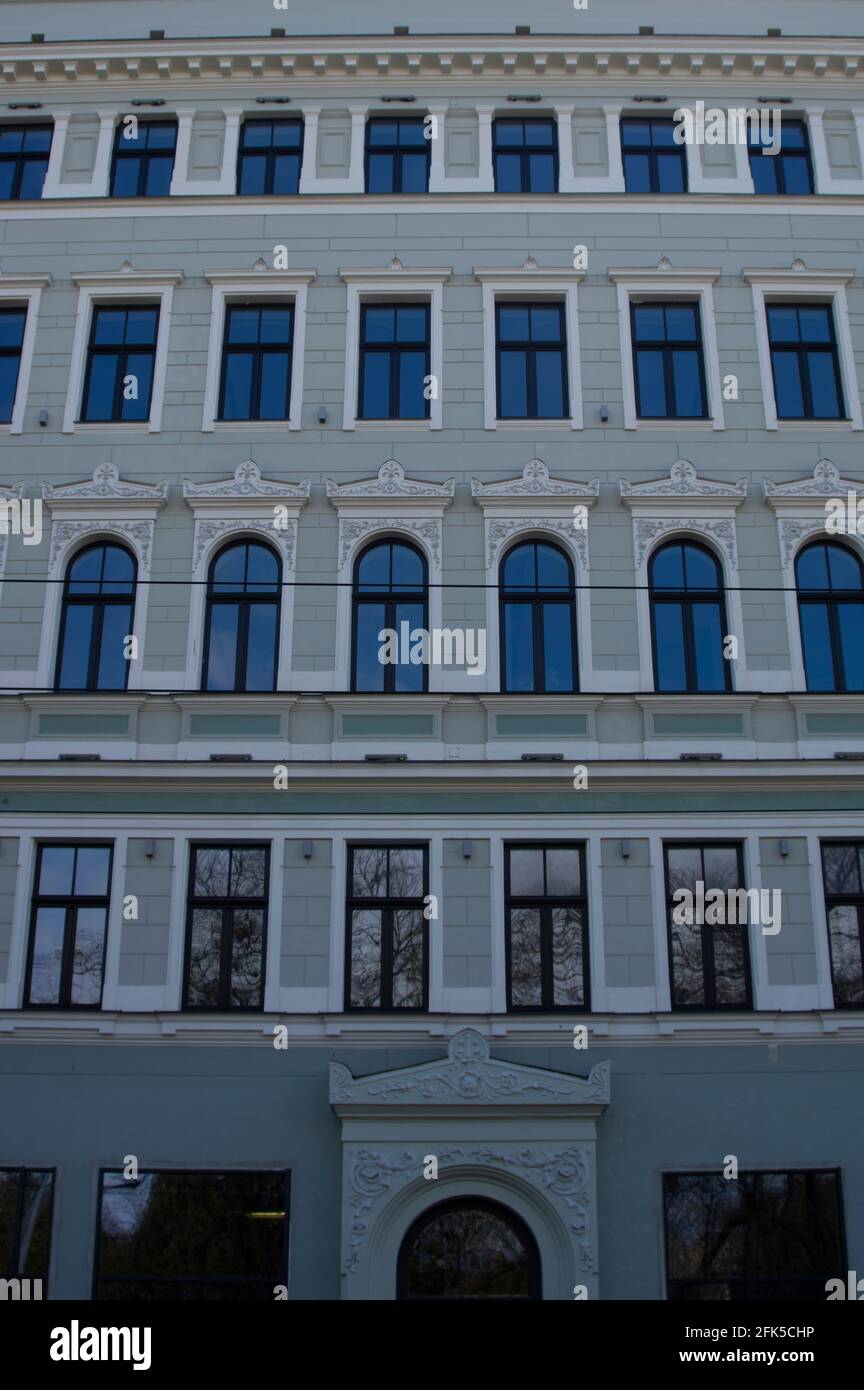 Building architecture in eastern Europe Stock Photo - Alamy
