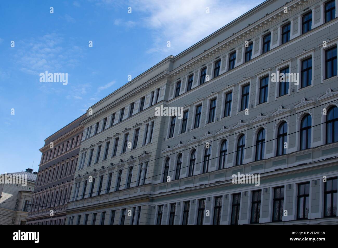 Building architecture in eastern Europe Stock Photo - Alamy