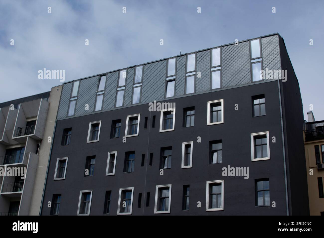 Building architecture in eastern Europe Stock Photo - Alamy