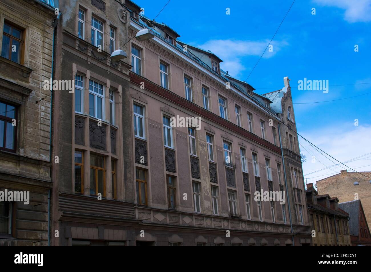 Building architecture in eastern Europe Stock Photo - Alamy