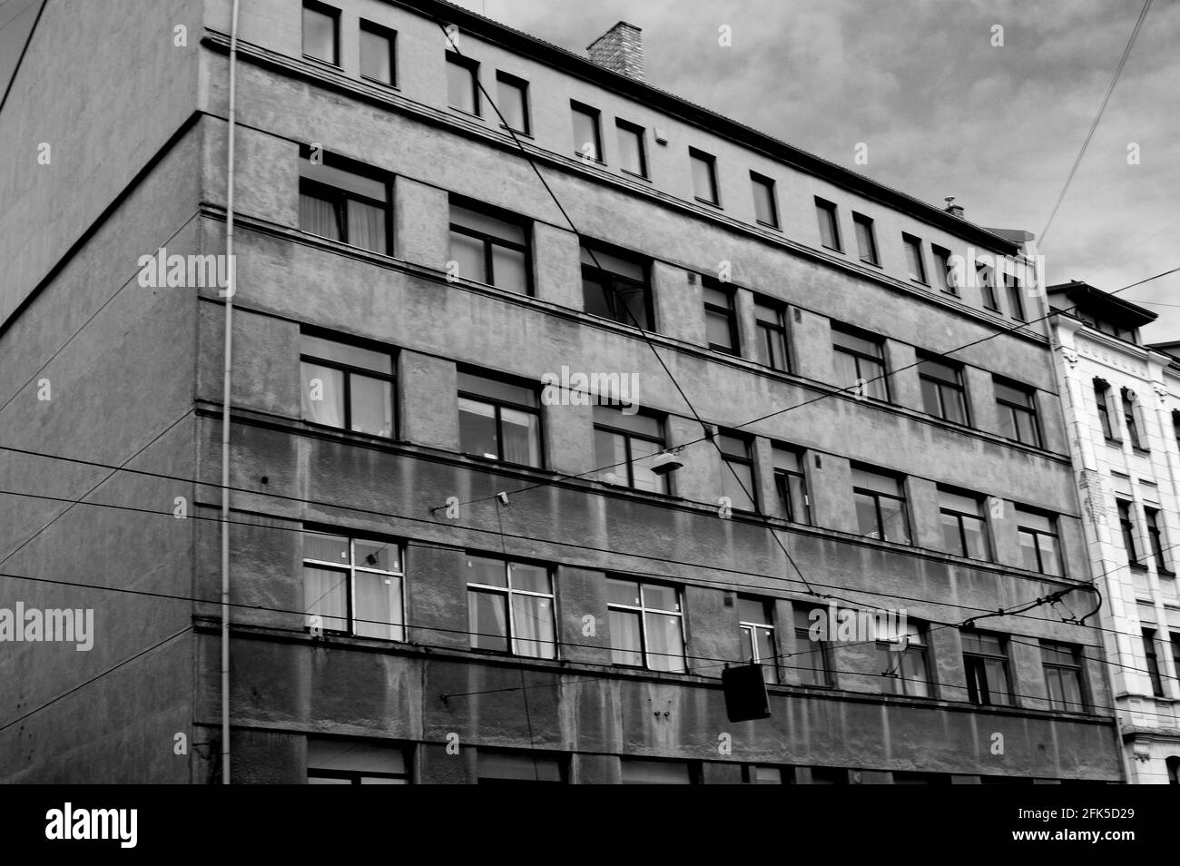 Building architecture in eastern Europe Stock Photo - Alamy