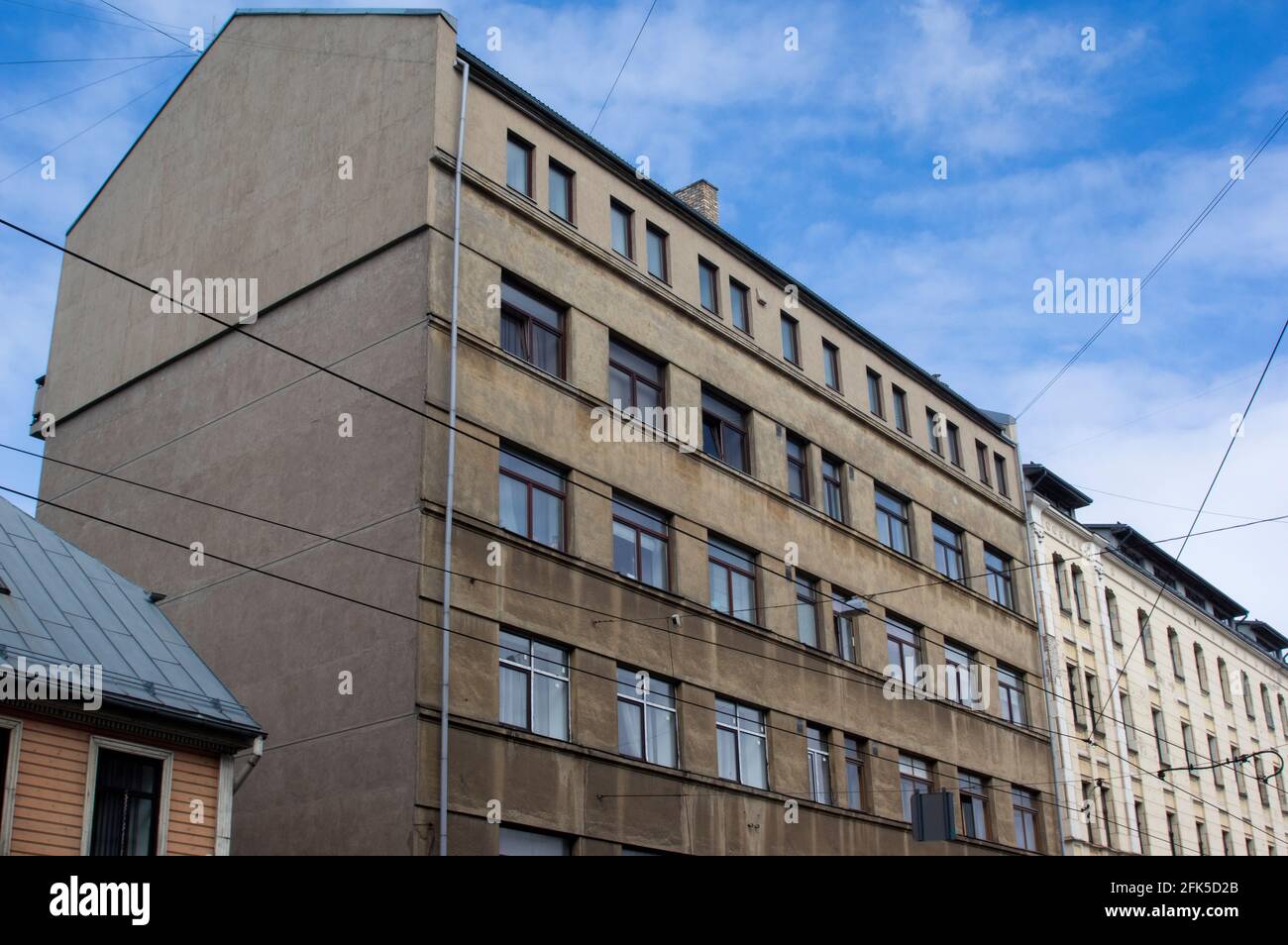 Building architecture in eastern Europe Stock Photo - Alamy