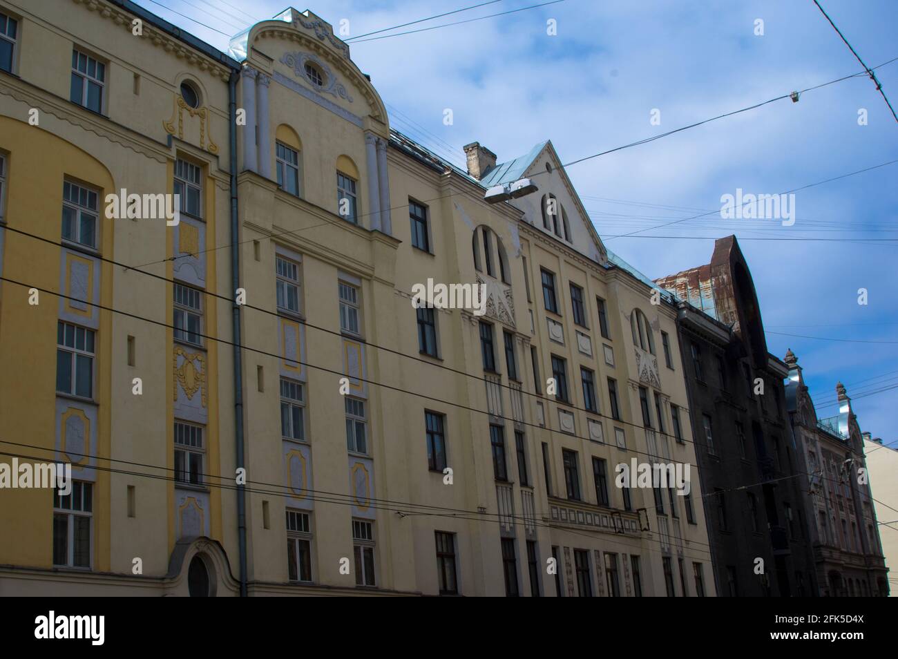 Building architecture in eastern Europe Stock Photo - Alamy