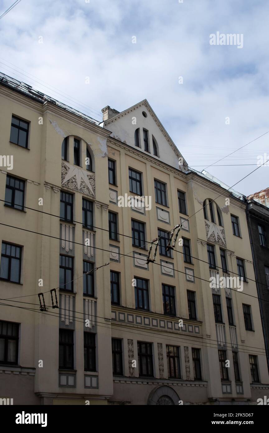 Building architecture in eastern Europe Stock Photo - Alamy