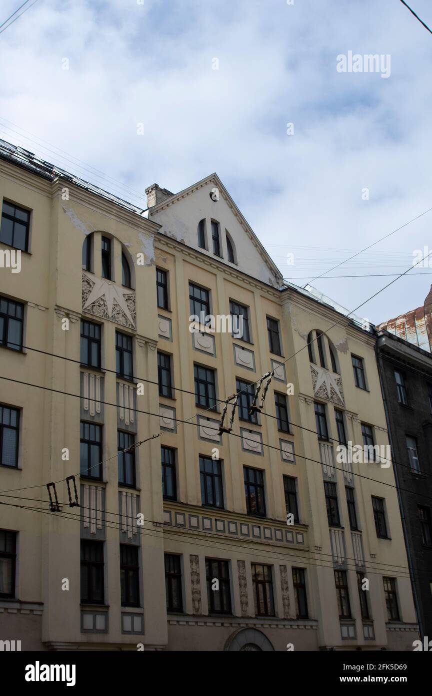 Building architecture in eastern Europe Stock Photo - Alamy