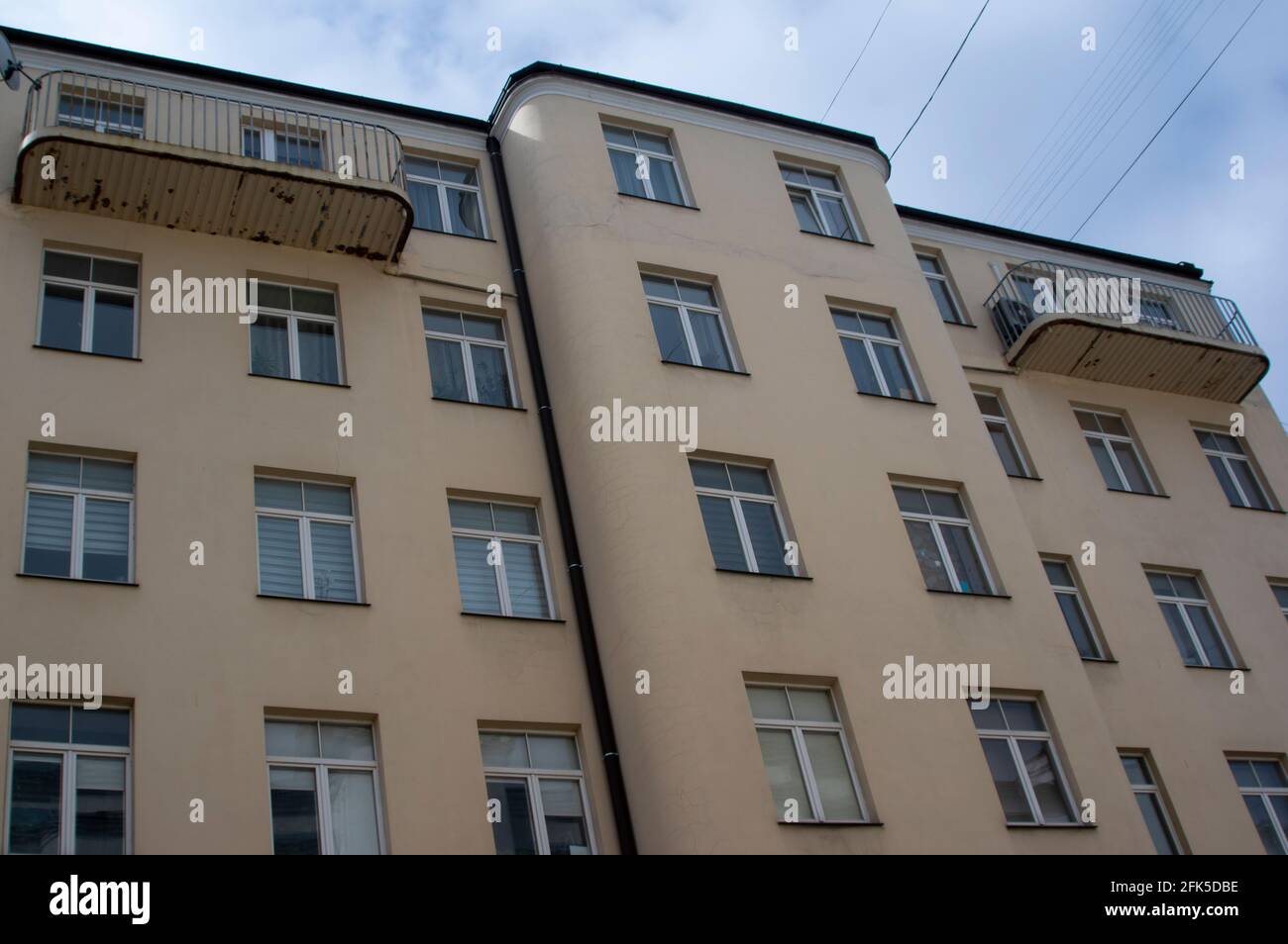 Building architecture in eastern Europe Stock Photo - Alamy