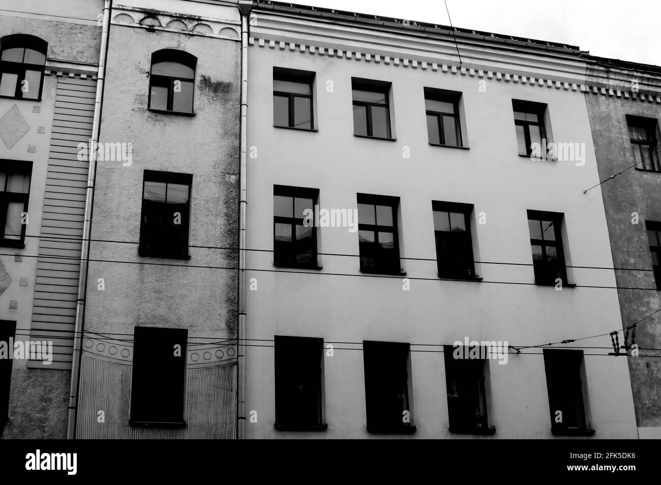 Building architecture in eastern Europe Stock Photo - Alamy