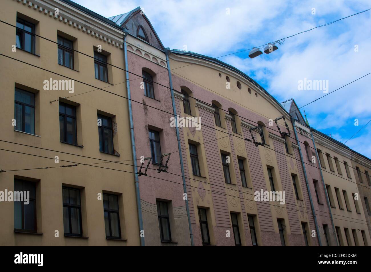 Building architecture in eastern Europe Stock Photo - Alamy