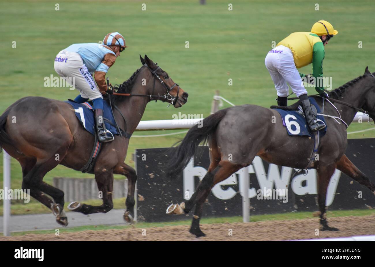Wolverhampton Races, a day at the Horse Racing Stock Photo - Alamy